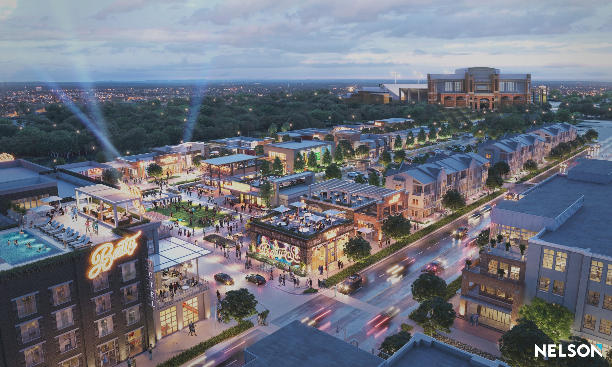 Sports Business Journal: Wake Forest Unveils Mixed-Use Development Plans - NELSON Worldwide